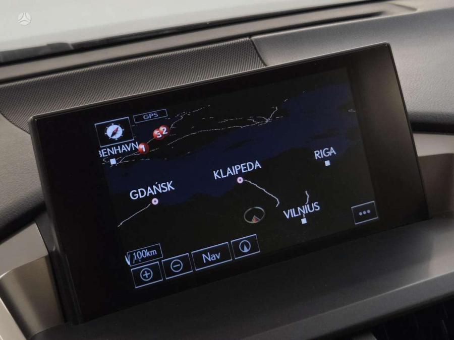 Pelēks Lexus NX 300h 2014 Marijampole, ar dzinēja tilpumu 2.49 L un nobraukumu 273 tūkst. km par 16350 €, foto 8 vietnē AUTOMOTO.COM.LV