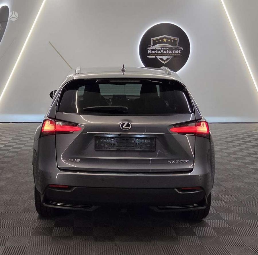 Pelēks Lexus NX 300h 2014 Marijampole, ar dzinēja tilpumu 2.49 L un nobraukumu 273 tūkst. km par 16350 €, foto 35 vietnē AUTOMOTO.COM.LV