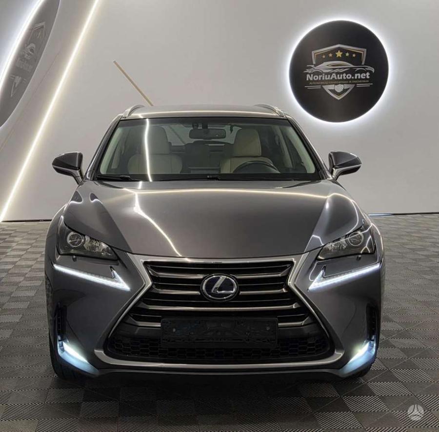 Pelēks Lexus NX 300h 2014 Marijampole, ar dzinēja tilpumu 2.49 L un nobraukumu 273 tūkst. km par 16350 €, foto 39 vietnē AUTOMOTO.COM.LV