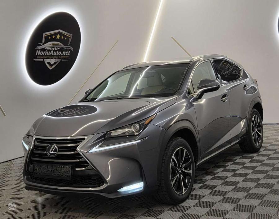 Pelēks Lexus NX 300h 2014 Marijampole, ar dzinēja tilpumu 2.49 L un nobraukumu 273 tūkst. km par 16350 €, foto 40 vietnē AUTOMOTO.COM.LV