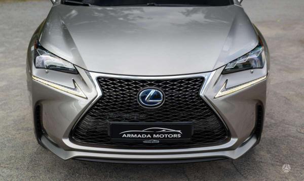 Pelēks Lexus NX 300h 2014 Viļņa, ar dzinēja tilpumu 2.49 L un nobraukumu 200 tūkst. km par 19900 €, foto 5 vietnē AUTOMOTO.COM.LV