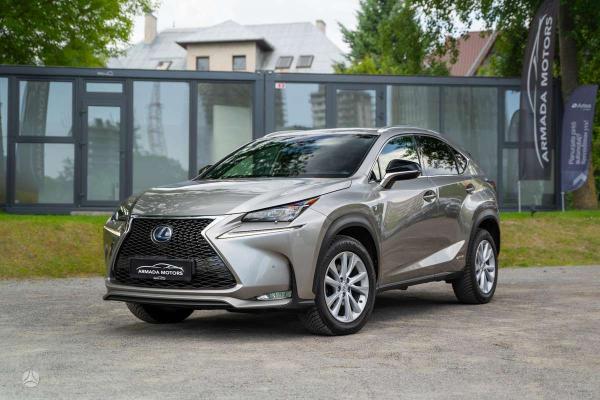 Pelēks Lexus NX 300h 2014 Viļņa, ar dzinēja tilpumu 2.49 L un nobraukumu 200 tūkst. km par 19900 €, foto 6 vietnē AUTOMOTO.COM.LV