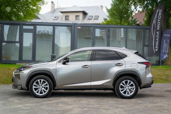 Pelēks Lexus NX 300h 2014 Viļņa, ar dzinēja tilpumu 2.49 L un nobraukumu 200 tūkst. km par 19900 €, foto 8 vietnē AUTOMOTO.COM.LV