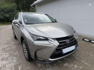 Grey Lexus NX 300h 2014 in Kaunas, with an engine capacity of 2.49 L and mileage of 265 thousand km for 12999 €, photo 4 on AUTOMOTO.COM.LV