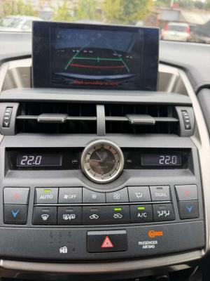 Grey Lexus NX 300h 2014 in Kaunas, with an engine capacity of 2.49 L and mileage of 265 thousand km for 12999 €, photo 16 on AUTOMOTO.COM.LV