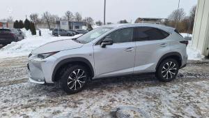 Grey Lexus NX 300h 2015 in Kaunas, with an engine capacity of 2.49 L and mileage of 144 thousand km for 19950 €, photo 7 on AUTOMOTO.COM.LV
