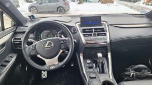 Grey Lexus NX 300h 2015 in Kaunas, with an engine capacity of 2.49 L and mileage of 144 thousand km for 19950 €, photo 9 on AUTOMOTO.COM.LV