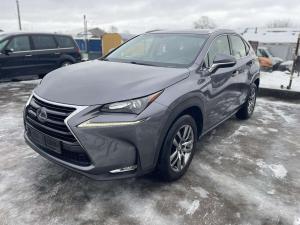 Grey Lexus NX 300h 2015 in Vilnius, with an engine capacity of 2.50 L and mileage of 183 thousand km for 17500 €, photo  on AUTOMOTO.COM.LV