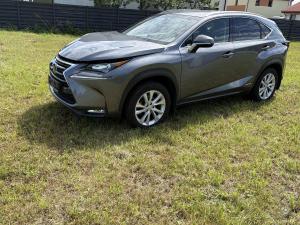 Pelēks Lexus NX 300h 2015 Klaipėda, ar dzinēja tilpumu 2.49 L un nobraukumu 79 tūkst. km par 11750 €, foto  vietnē AUTOMOTO.COM.LV