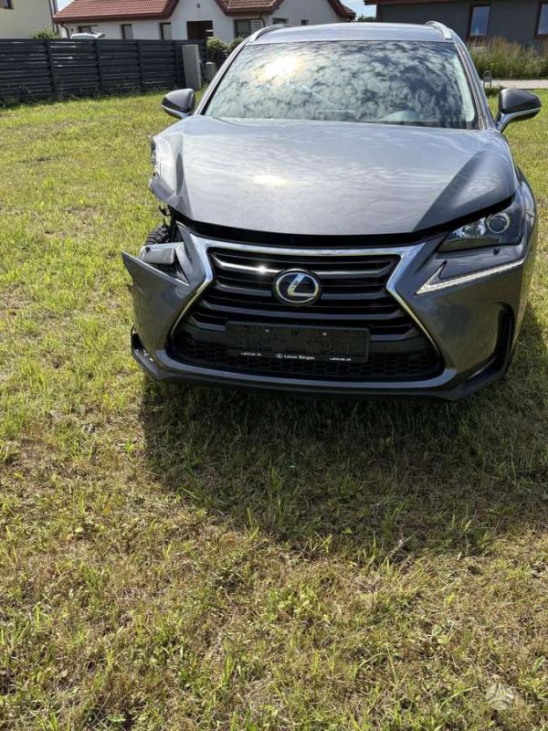 Grey Lexus NX 300h 2015 in Klaipeda, with an engine capacity of 2.49 L and mileage of 79 thousand km for 11750 €, photo 2 on AUTOMOTO.COM.LV