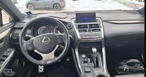 Pelēks Lexus NX 300h 2015 Kauņa, ar dzinēja tilpumu 2.50 L un nobraukumu 144 tūkst. km par 19950 €, foto 6 vietnē AUTOMOTO.COM.LV