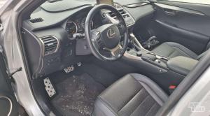 Pelēks Lexus NX 300h 2015 Kauņa, ar dzinēja tilpumu 2.50 L un nobraukumu 144 tūkst. km par 19950 €, foto 7 vietnē AUTOMOTO.COM.LV