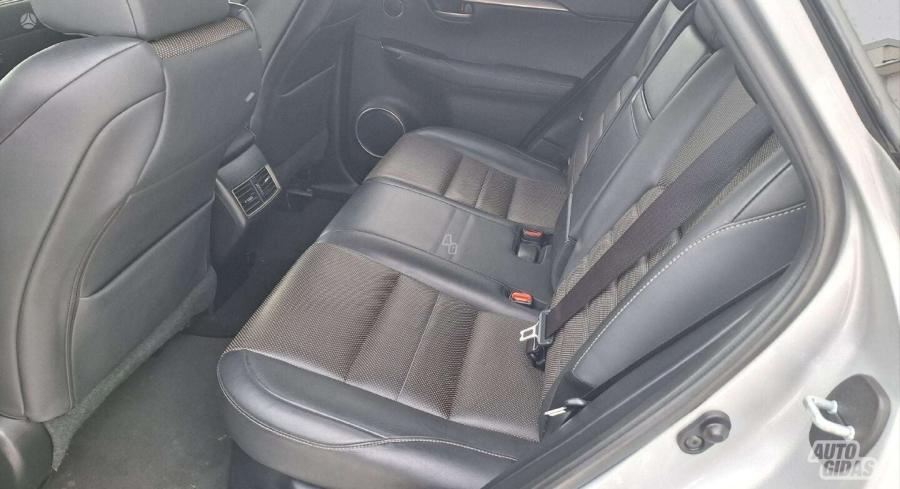 Pelēks Lexus NX 300h 2015 Kauņa, ar dzinēja tilpumu 2.50 L un nobraukumu 144 tūkst. km par 19950 €, foto 8 vietnē AUTOMOTO.COM.LV