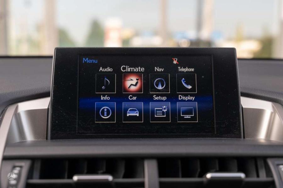 Pelēks Lexus NX 300h 2015 Viļņa, ar dzinēja tilpumu 2.50 L un nobraukumu 217 tūkst. km par 19550 €, foto 21 vietnē AUTOMOTO.COM.LV