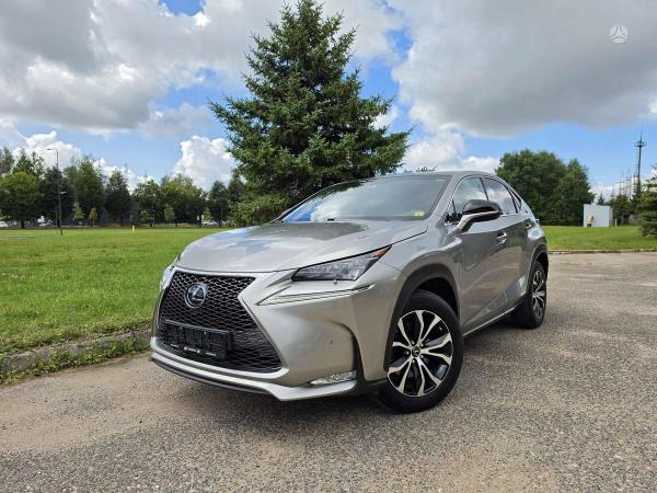 Grey Lexus NX 300h 2015 in Kaunas, with an engine capacity of 2.49 L and mileage of 152 thousand km for 20950 €, photo 1 on AUTOMOTO.COM.LV
