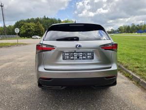 Grey Lexus NX 300h 2015 in Kaunas, with an engine capacity of 2.49 L and mileage of 152 thousand km for 20950 €, photo 7 on AUTOMOTO.COM.LV
