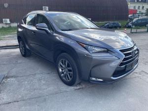 Grey Lexus NX 300h 2015 in Vilnius, with an engine capacity of 2.49 L and mileage of 186 thousand km for 17350 €, photo 3 on AUTOMOTO.COM.LV