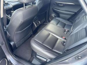 Grey Lexus NX 300h 2015 in Vilnius, with an engine capacity of 2.49 L and mileage of 186 thousand km for 17350 €, photo 6 on AUTOMOTO.COM.LV