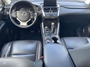 Grey Lexus NX 300h 2015 in Vilnius, with an engine capacity of 2.49 L and mileage of 186 thousand km for 17350 €, photo 7 on AUTOMOTO.COM.LV