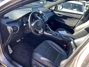 Grey Lexus NX 300h 2015 in Panevezys, with an engine capacity of 2.49 L and mileage of 182 thousand km for 19800 €, photo 9 on AUTOMOTO.COM.LV