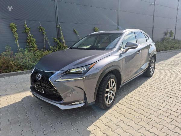 Grey Lexus NX 300h 2015 in Vilnius, with an engine capacity of 2.49 L and mileage of 170 thousand km for 20000 €, photo 1 on AUTOMOTO.COM.LV