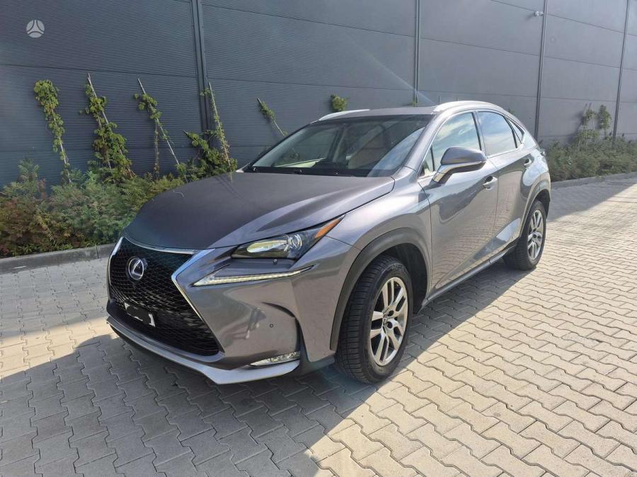 Серый Лексус NX 300h 2015 в Вильнюс, объемом двигателя 2.49 л и пробегом 170 тыс. км за 20000 €, фото 1 на AUTOMOTO.COM.LV