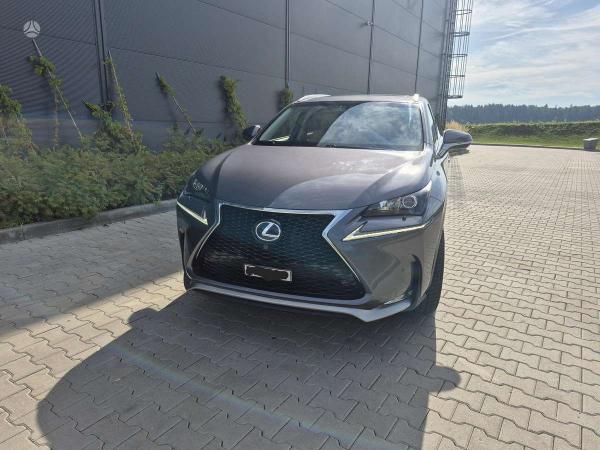 Grey Lexus NX 300h 2015 in Vilnius, with an engine capacity of 2.49 L and mileage of 170 thousand km for 20000 €, photo 3 on AUTOMOTO.COM.LV
