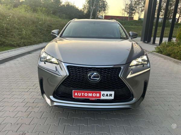 Grey Lexus NX 300h 2015 in Vilnius, with an engine capacity of 2.49 L and mileage of 385 thousand km for 15000 €, photo 1 on AUTOMOTO.COM.LV