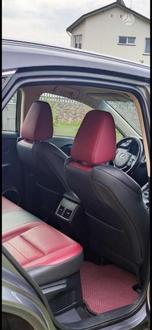 Grey Lexus NX 300h 2015 in Vilnius, with an engine capacity of 2.49 L and mileage of 242 thousand km for 18000 €, photo 5 on AUTOMOTO.COM.LV