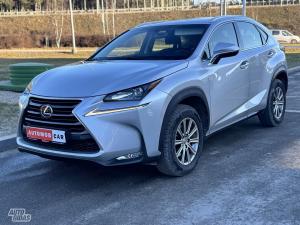 Grey Lexus NX 300h 2016 in Vilnius, with an engine capacity of 2.50 L and mileage of 153 thousand km for 19950 €, photo  on AUTOMOTO.COM.LV