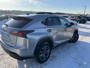 Grey Lexus NX 300h 2016 in Vilnius, with an engine capacity of 2.49 L and mileage of 210 thousand km for 19800 €, photo 3 on AUTOMOTO.COM.LV
