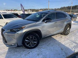 Grey Lexus NX 300h 2016 in Vilnius, with an engine capacity of 2.49 L and mileage of 210 thousand km for 19800 €, photo 5 on AUTOMOTO.COM.LV