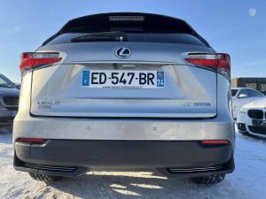 Grey Lexus NX 300h 2016 in Vilnius, with an engine capacity of 2.49 L and mileage of 210 thousand km for 19800 €, photo 9 on AUTOMOTO.COM.LV