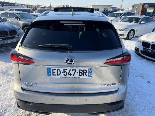 Pelēks Lexus NX 300h 2016 Viļņa, ar dzinēja tilpumu 2.49 L un nobraukumu 210 tūkst. km par 19800 €, foto 10 vietnē AUTOMOTO.COM.LV