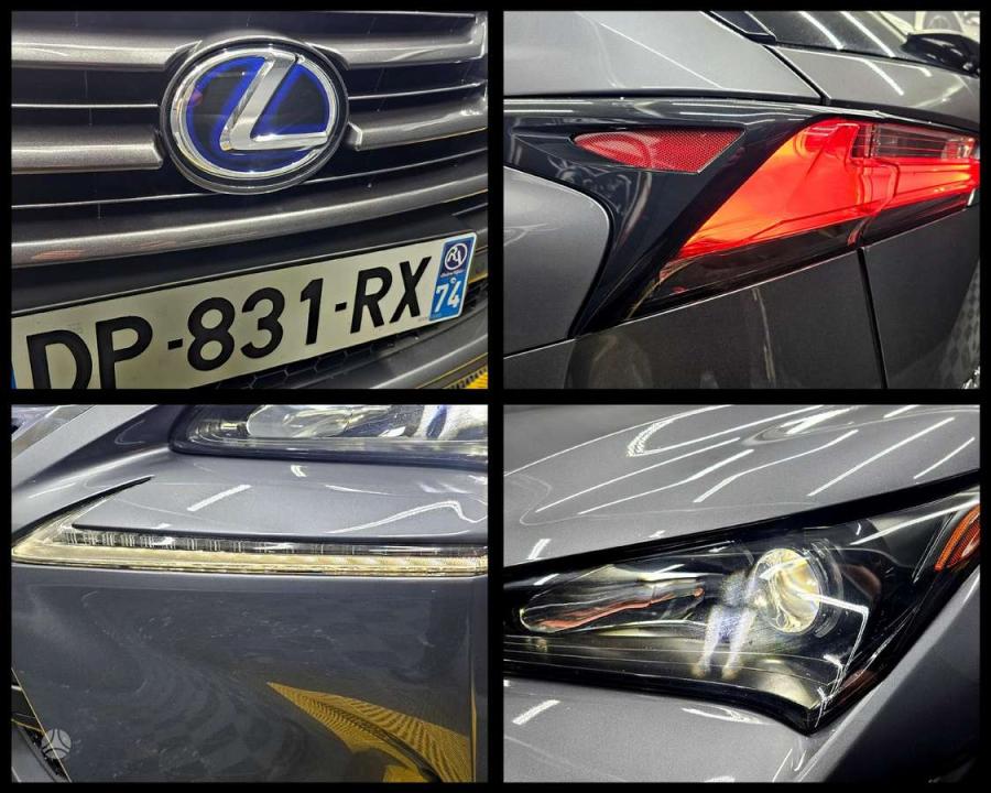 Grey Lexus NX 300h 2016 in Kaunas, with an engine capacity of 2.50 L and mileage of 199 thousand km for 18888 €, photo 8 on AUTOMOTO.COM.LV