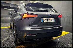 Grey Lexus NX 300h 2016 in Kaunas, with an engine capacity of 2.50 L and mileage of 199 thousand km for 18888 €, photo 14 on AUTOMOTO.COM.LV