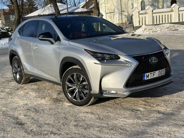 Pelēks Lexus NX 300h 2016 Tauragė, ar dzinēja tilpumu 2.49 L un nobraukumu 300 tūkst. km par 18500 €, foto 1 vietnē AUTOMOTO.COM.LV