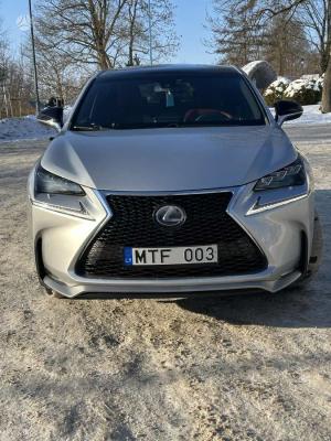 Grey Lexus NX 300h 2016 in Taurage, with an engine capacity of 2.49 L and mileage of 300 thousand km for 18500 €, photo 2 on AUTOMOTO.COM.LV