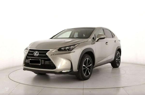 Grey Lexus NX 300h 2016 in Vilnius, with an engine capacity of 2.49 L and mileage of 89 thousand km for 22755 €, photo 1 on AUTOMOTO.COM.LV