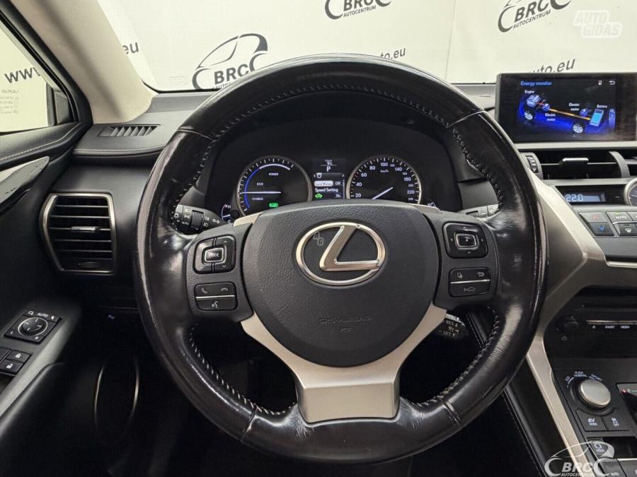 Grey Lexus NX 300h 2016 in Avizieniai, with an engine capacity of 2.50 L and mileage of 181 thousand km for 17900 €, photo 27 on AUTOMOTO.COM.LV