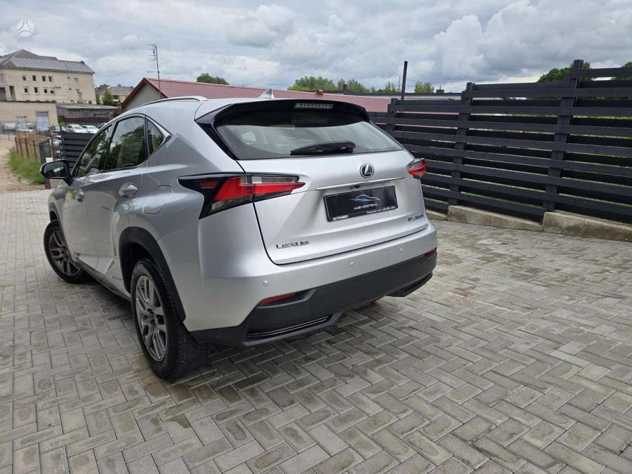 Grey Lexus NX 300h 2016 in Telschi, with an engine capacity of 2.50 L and mileage of 119 thousand km for 17599 €, photo 11 on AUTOMOTO.COM.LV