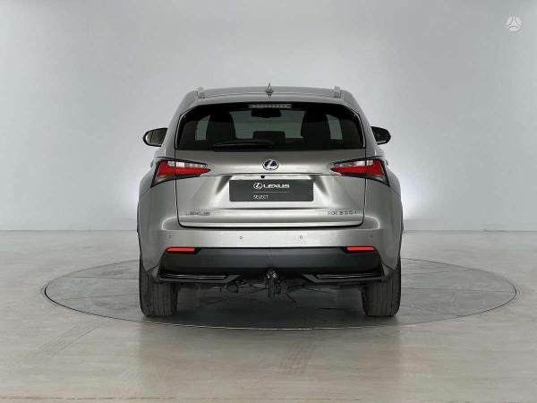 Grey Lexus NX 300h 2016 in Vilnius, with an engine capacity of 2.49 L and mileage of 109 thousand km for 24900 €, photo 4 on AUTOMOTO.COM.LV