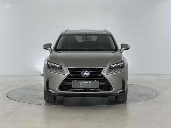 Grey Lexus NX 300h 2016 in Vilnius, with an engine capacity of 2.49 L and mileage of 109 thousand km for 24900 €, photo 5 on AUTOMOTO.COM.LV