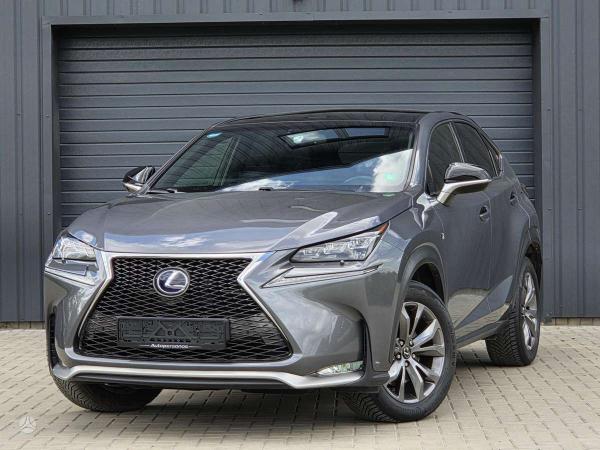 Pelēks Lexus NX 300h 2016 Kauņa, ar dzinēja tilpumu 2.50 L un nobraukumu 243 tūkst. km par 19999 €, foto 4 vietnē AUTOMOTO.COM.LV