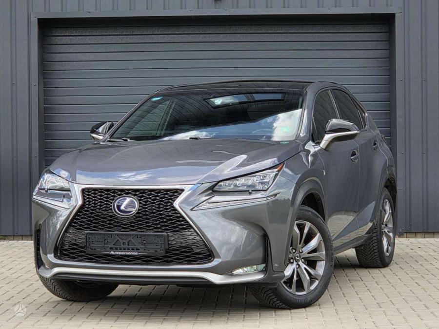 Серый Лексус NX 300h 2016 в Каунас, объемом двигателя 2.50 л и пробегом 243 тыс. км за 19999 €, фото 5 на AUTOMOTO.COM.LV