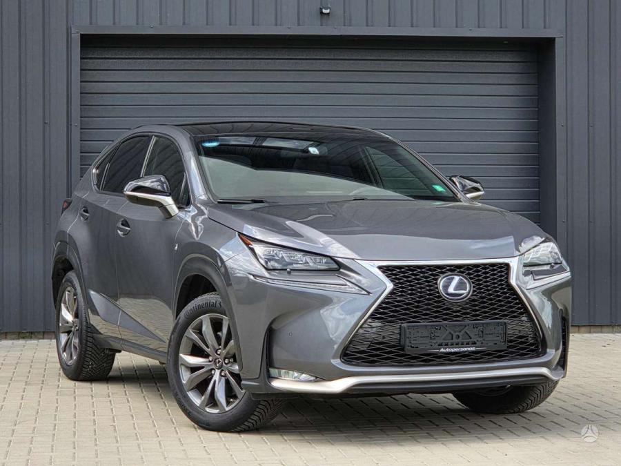 Серый Лексус NX 300h 2016 в Каунас, объемом двигателя 2.50 л и пробегом 243 тыс. км за 19999 €, фото 9 на AUTOMOTO.COM.LV