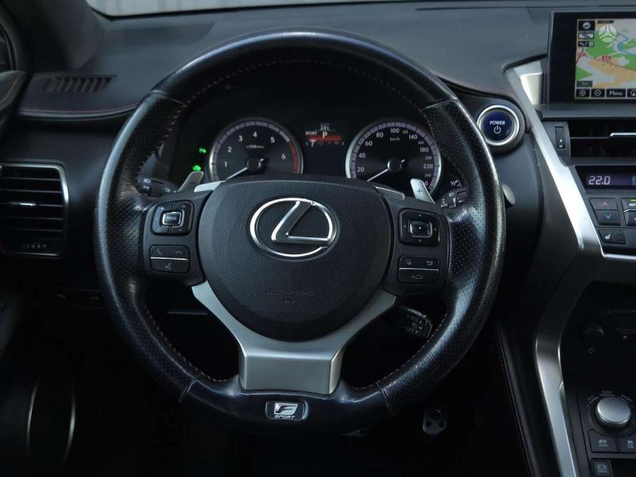 Серый Лексус NX 300h 2016 в Каунас, объемом двигателя 2.50 л и пробегом 243 тыс. км за 19999 €, фото 22 на AUTOMOTO.COM.LV