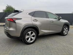 Grey Lexus NX 300h 2016 in Vilnius, with an engine capacity of 2.49 L and mileage of 223 thousand km for 18700 €, photo 5 on AUTOMOTO.COM.LV