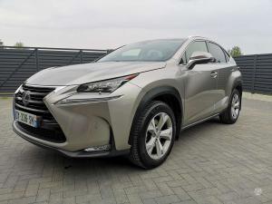 Grey Lexus NX 300h 2016 in Vilnius, with an engine capacity of 2.49 L and mileage of 223 thousand km for 18700 €, photo 12 on AUTOMOTO.COM.LV