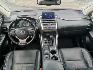 Grey Lexus NX 300h 2016 in Vilnius, with an engine capacity of 2.49 L and mileage of 223 thousand km for 18700 €, photo 14 on AUTOMOTO.COM.LV